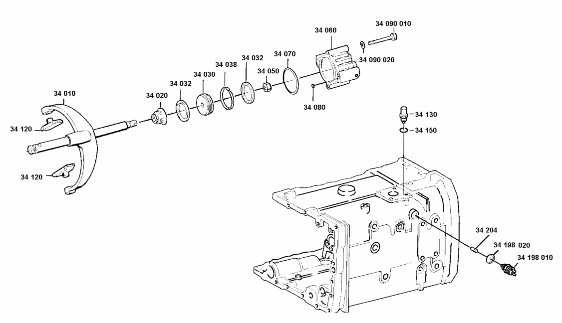 ZF 16S1650 Gearbox Parts GP Shift System - Buy GP Shift System, 16S1650 ...