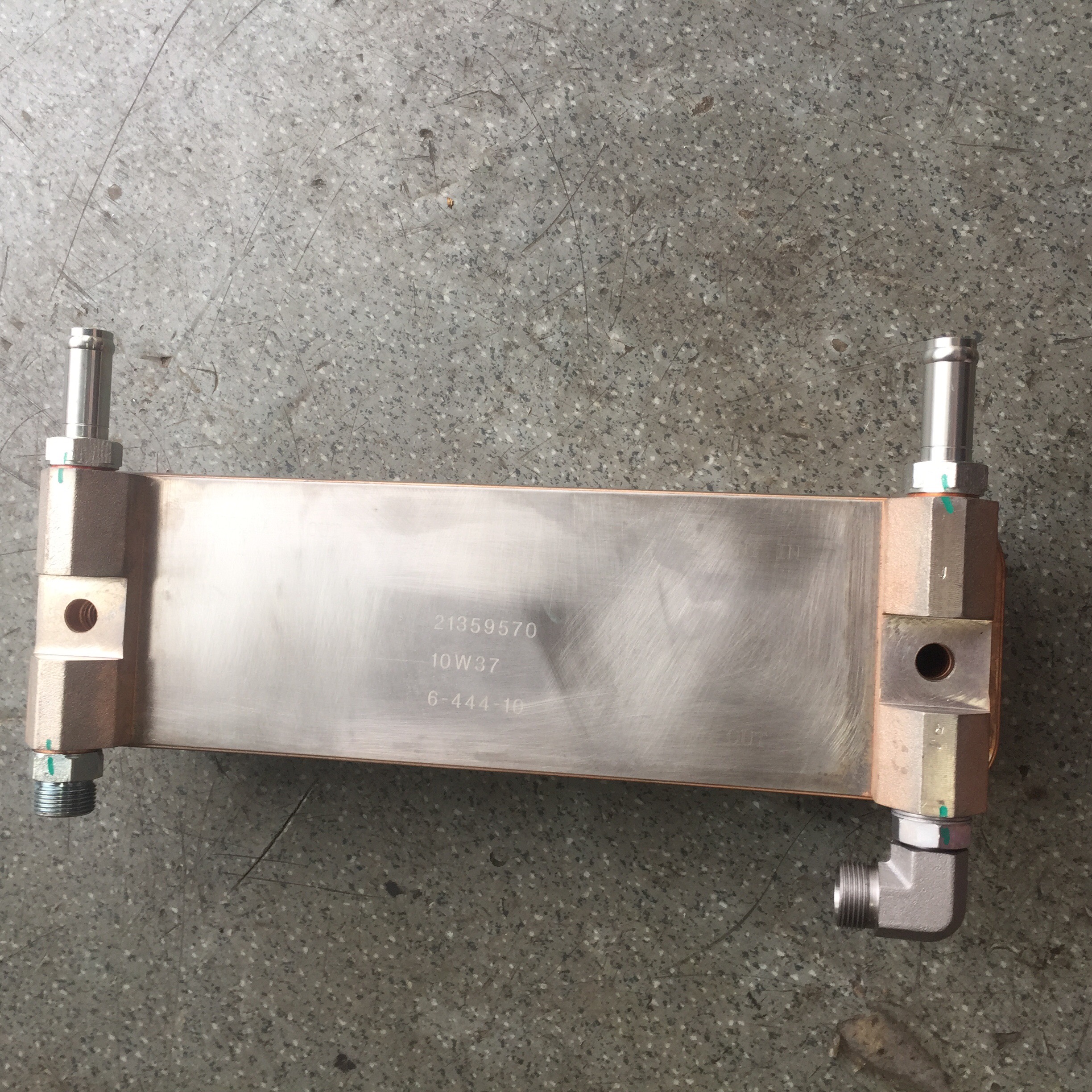 Volvo Transmission Parts 21359570 Oil Cooler - Buy 21359570, oil cooler ...