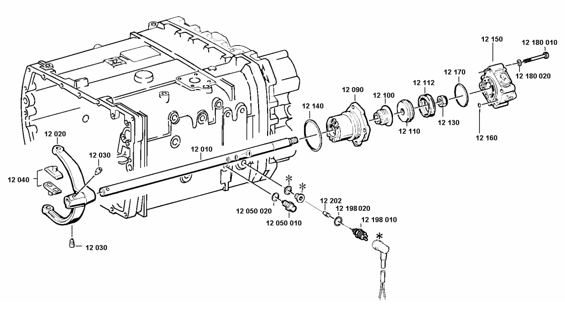 ZF 16S1650 Gearbox Parts GP Shift System - Buy GP Shift System, 16S1650 ...